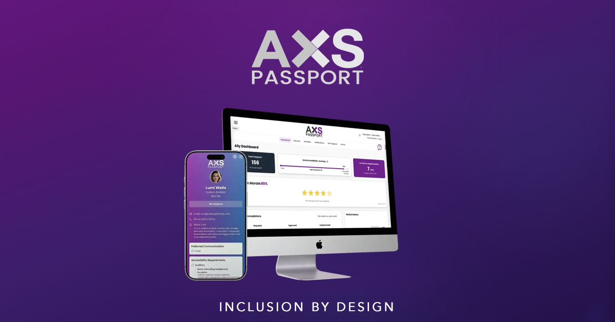 AXS Passport | Accessibility Passport for Workplace Adjustments